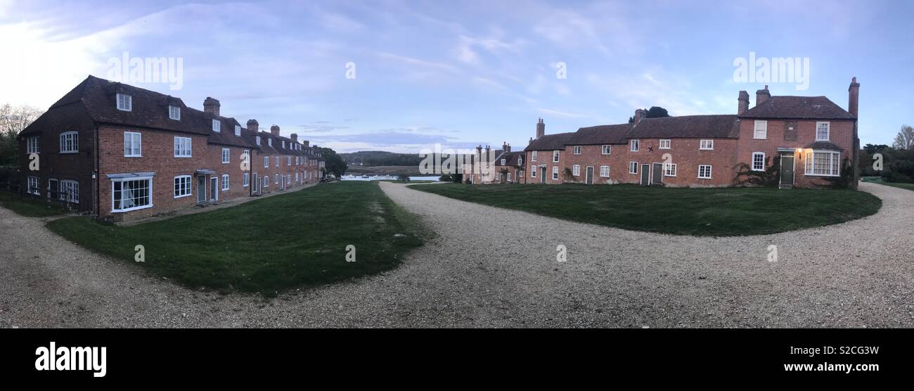 Master Builders Hotel, Buckler’s Hard, Beaulieu Stock Photo - Alamy