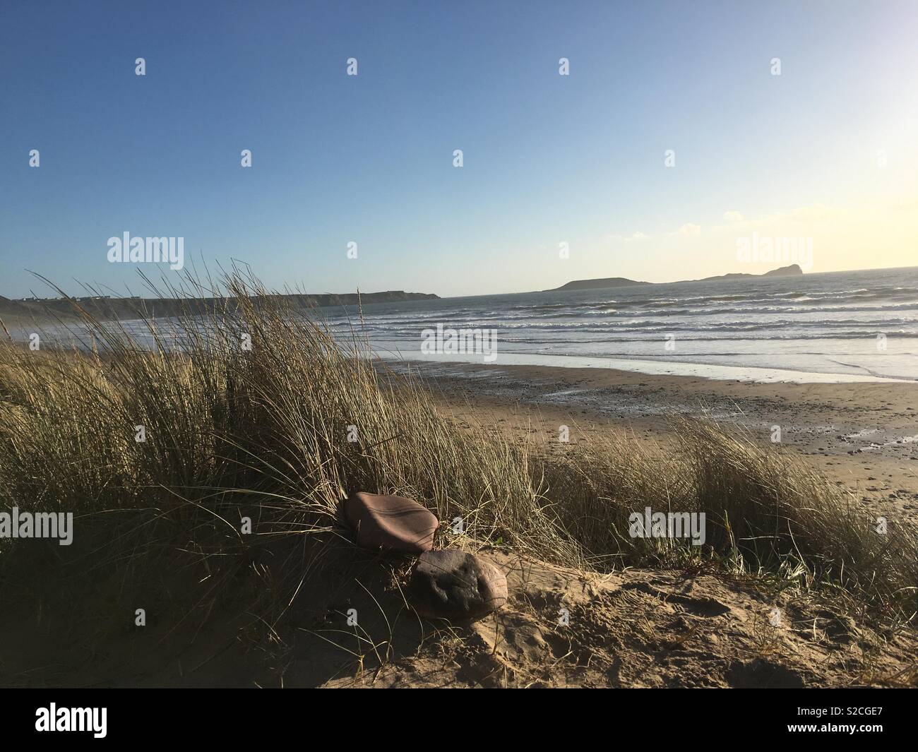 Llangennith dunes hi-res stock photography and images - Alamy