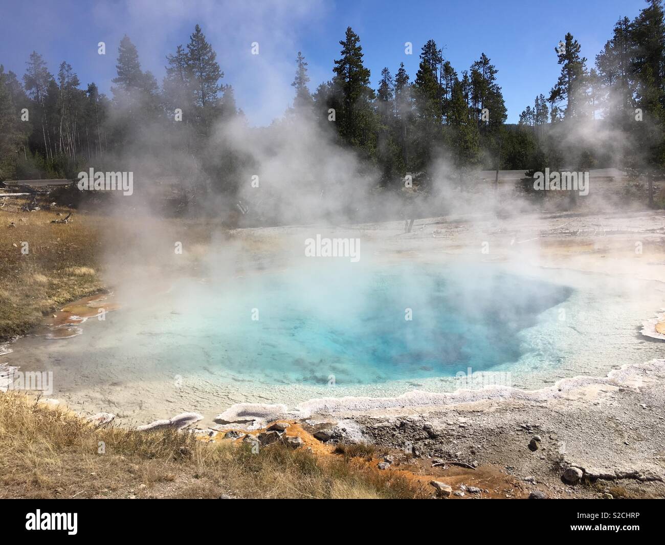 Geysers and hot springs hi-res stock photography and images - Alamy