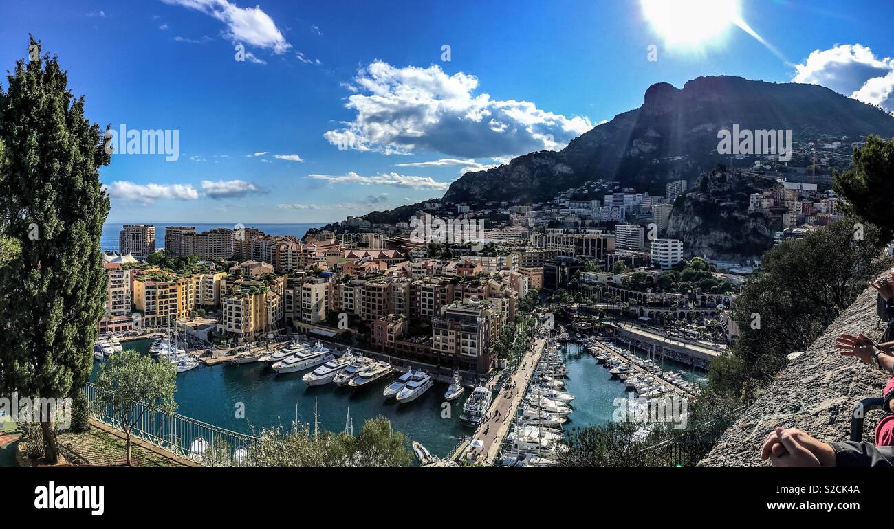 Monaco grand prix harbour hi-res stock photography and images - Alamy