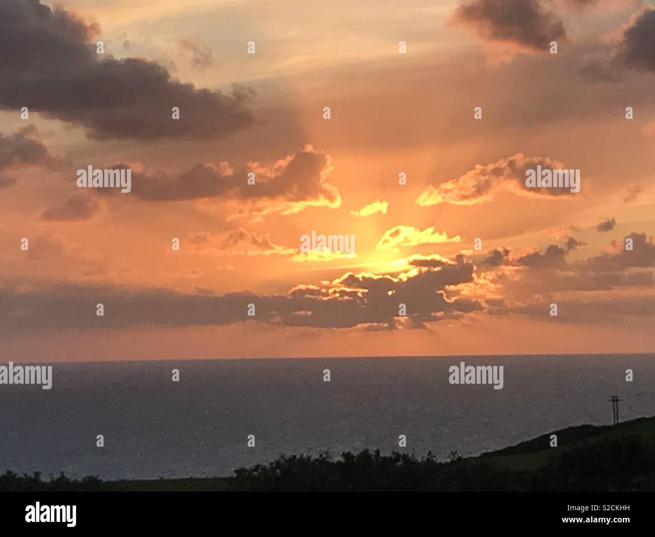 Heavenly sunset hi-res stock photography and images - Alamy