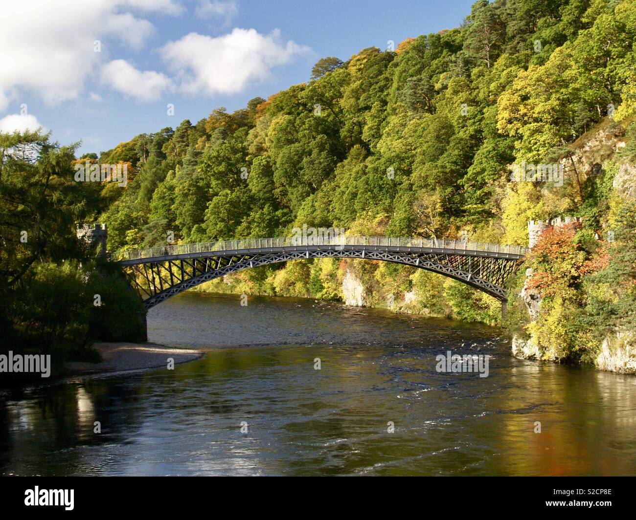 Bridge on River Tay, Scotland Stock Photo - Alamy