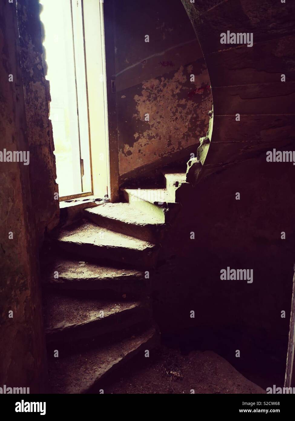 Haunted stairs hi-res stock photography and images - Alamy