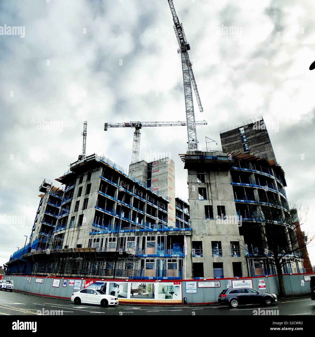 Construction skyline hi-res stock photography and images - Alamy