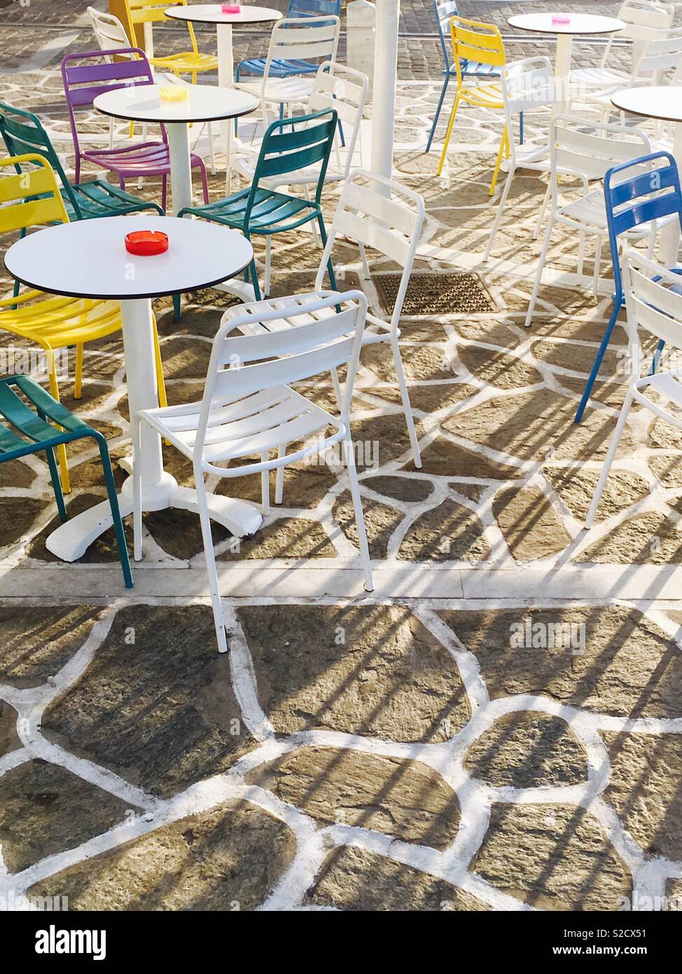 Colourful chairs hi-res stock photography and images - Alamy