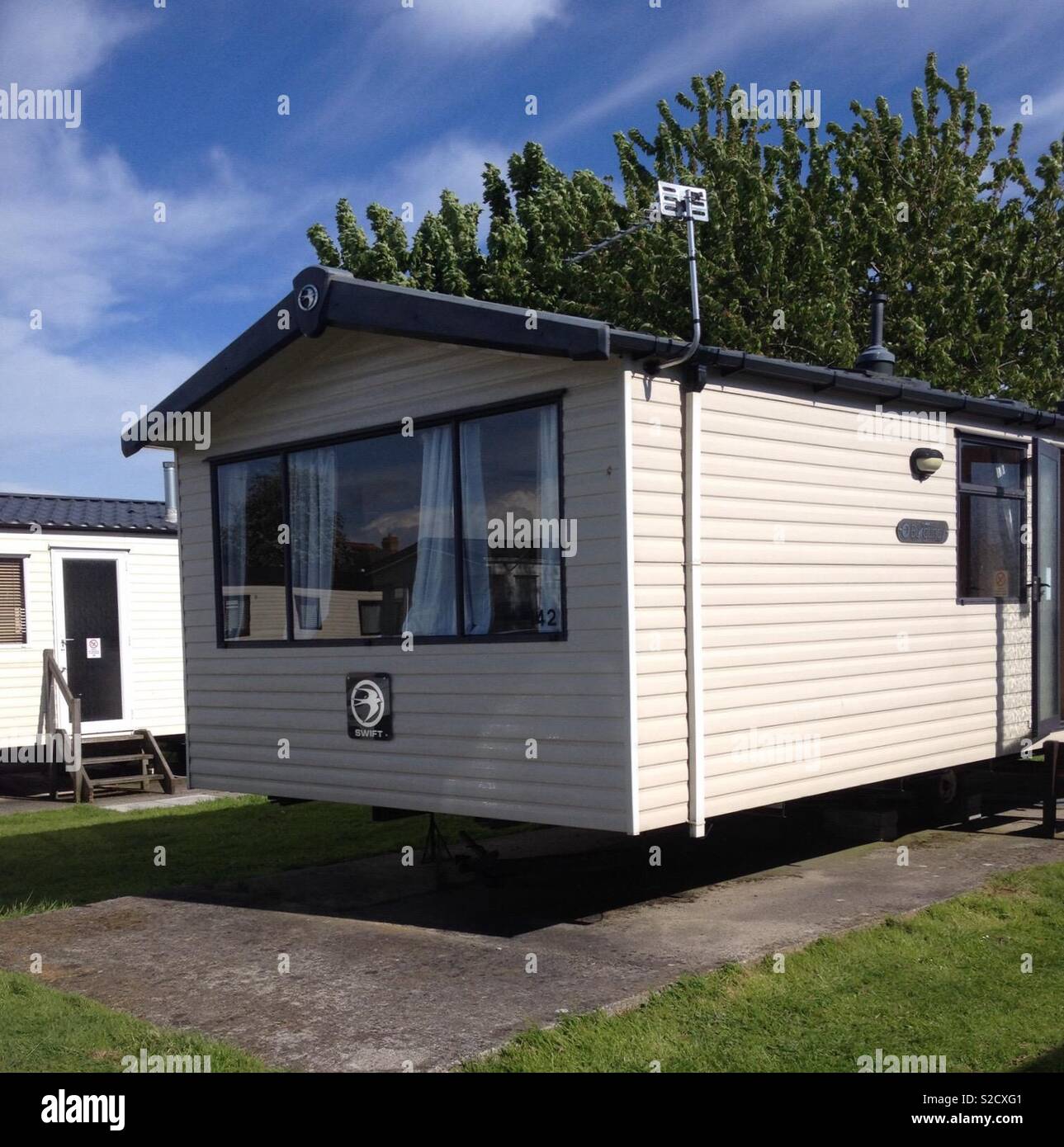 Static caravan holiday hi-res stock photography and images - Alamy