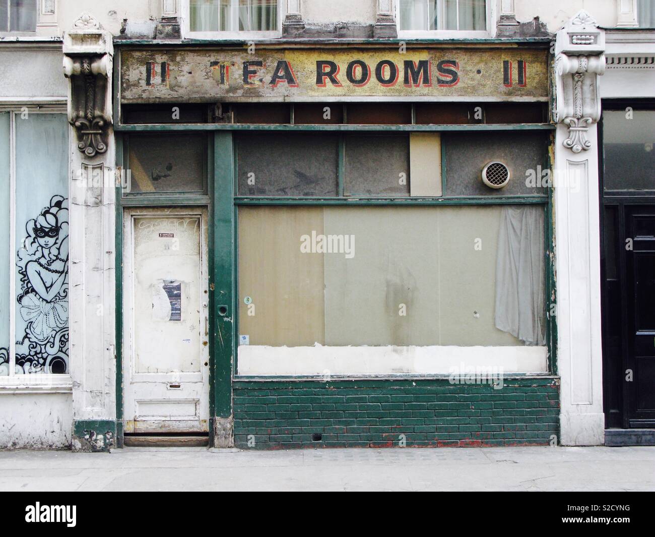 Rundown Cafe High Resolution Stock Photography and Images - Alamy