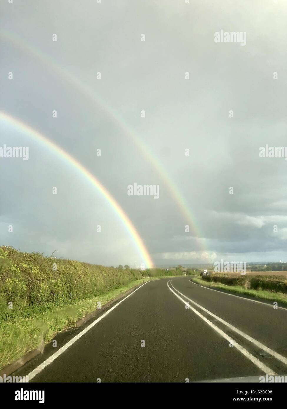 Rainbow road hi-res stock photography and images - Alamy