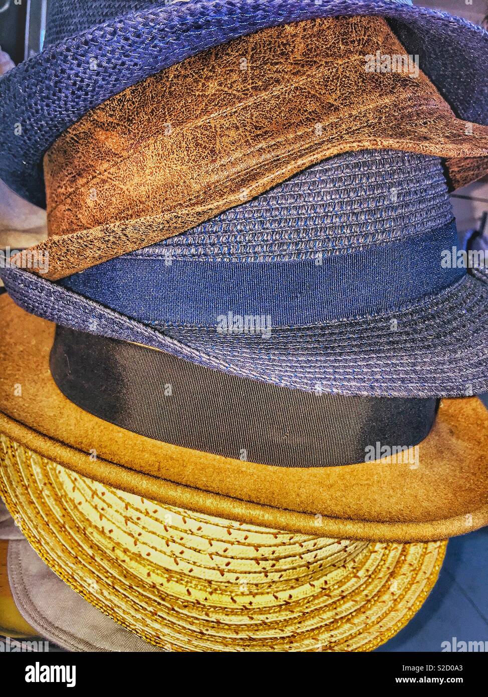 A stack of hats Stock Photo - Alamy