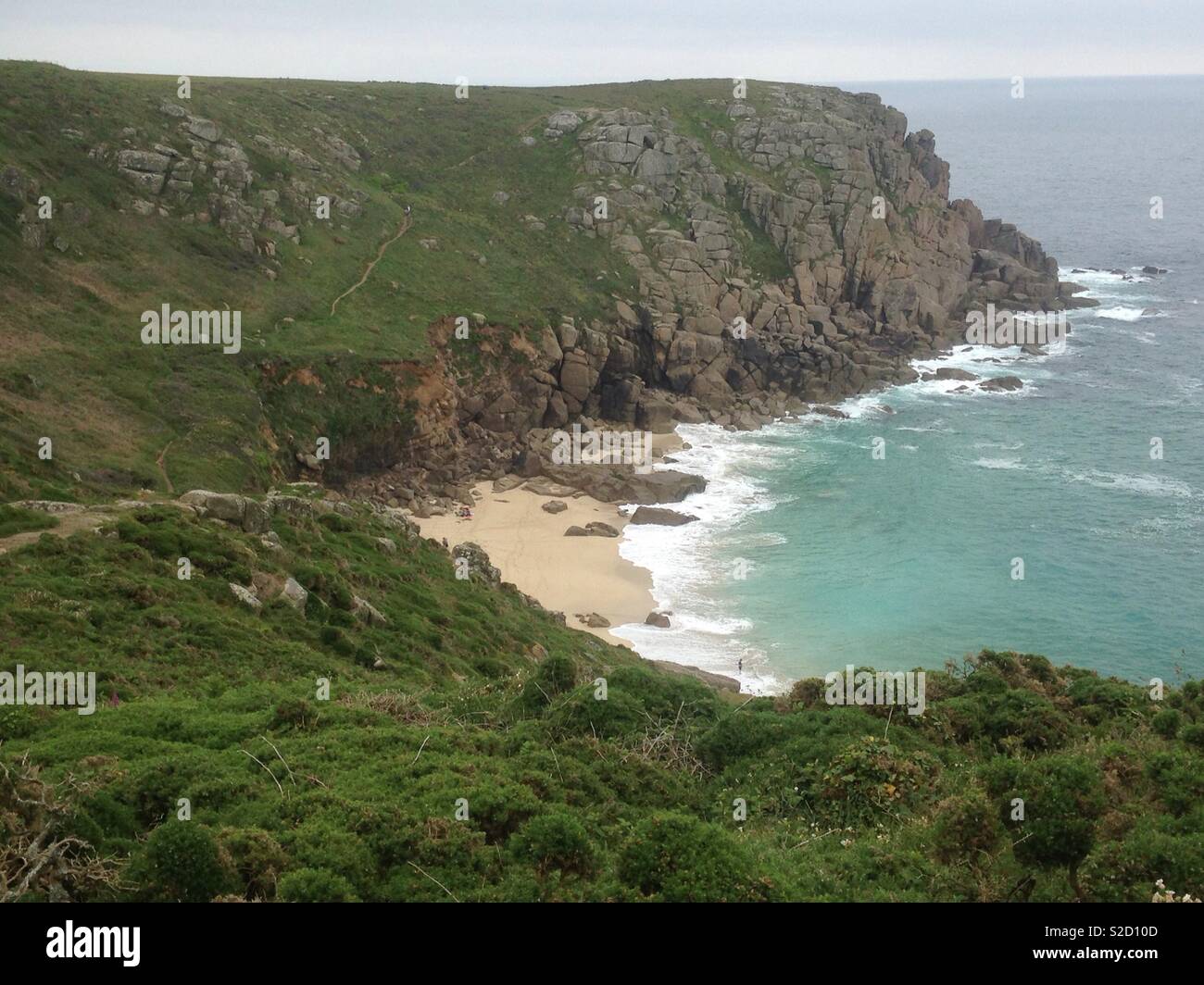 Secret cornwall beach hi-res stock photography and images - Alamy