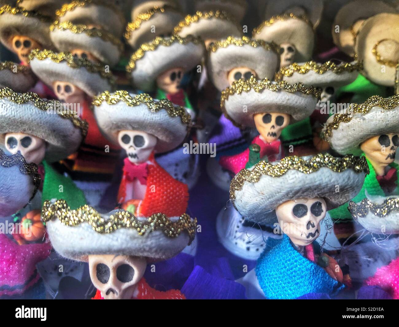 Day of the Dead Candy Skeletons Stock Photo - Alamy