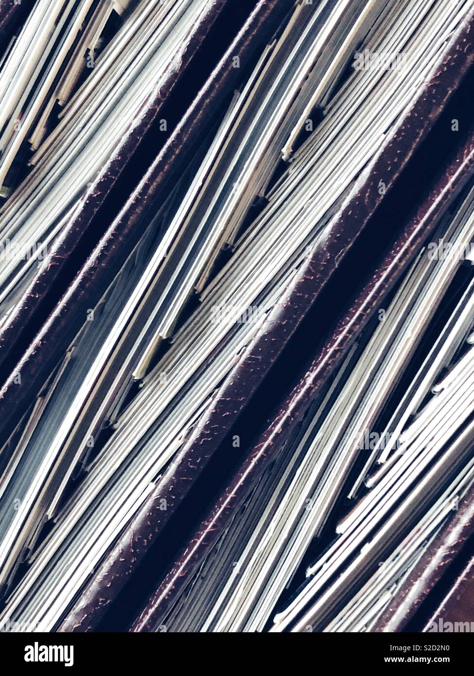 Old photo albums top view Stock Photo - Alamy