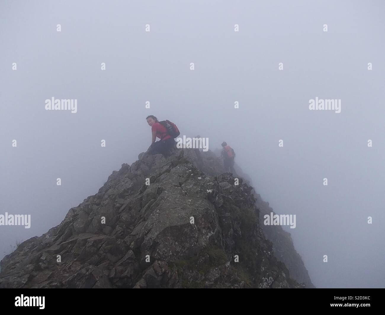 Crib goch scramble hi-res stock photography and images - Alamy