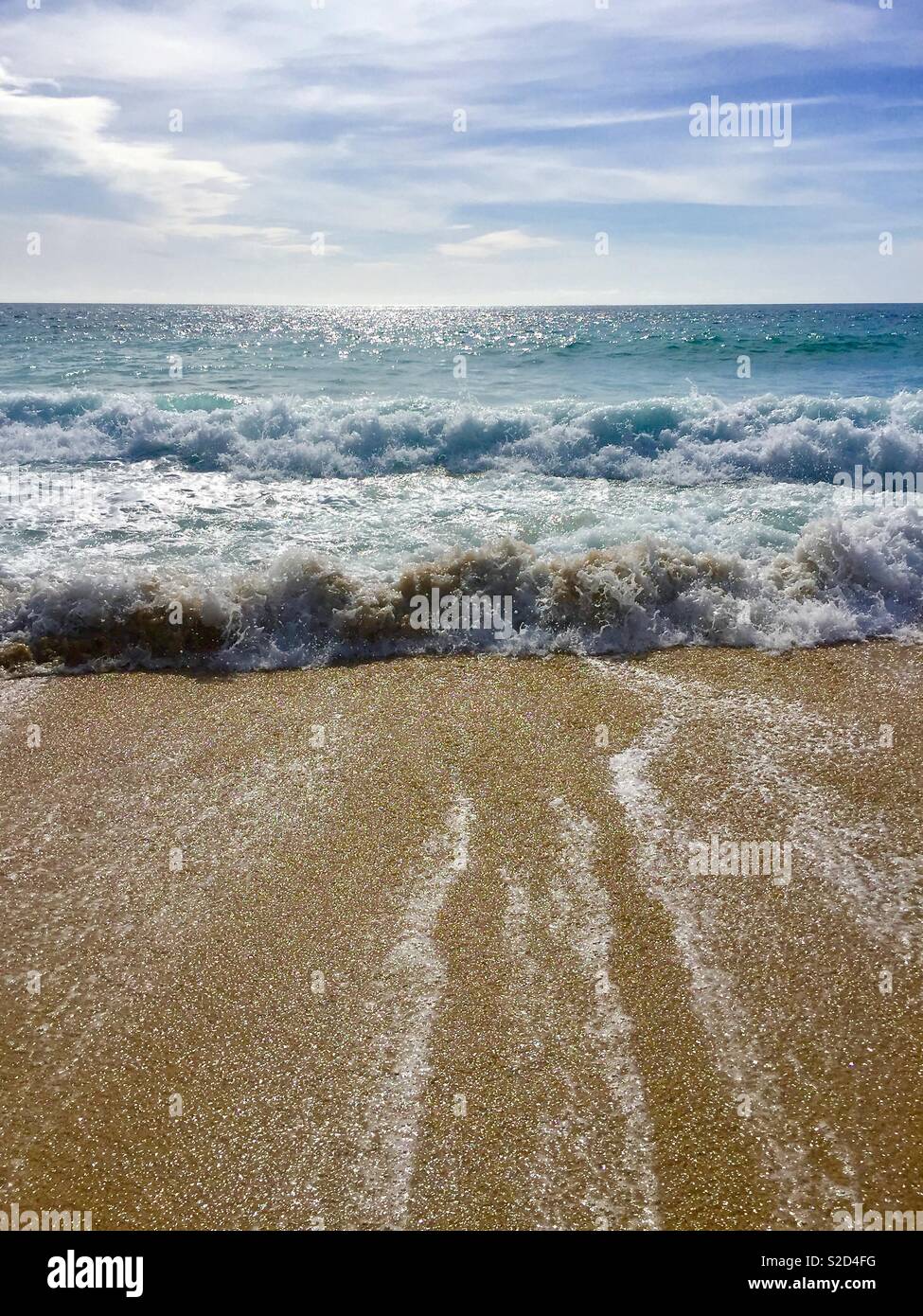 Sun sea and sand Stock Photo - Alamy