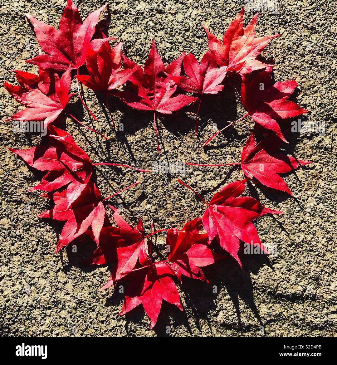 Red stone heart hi-res stock photography and images - Alamy