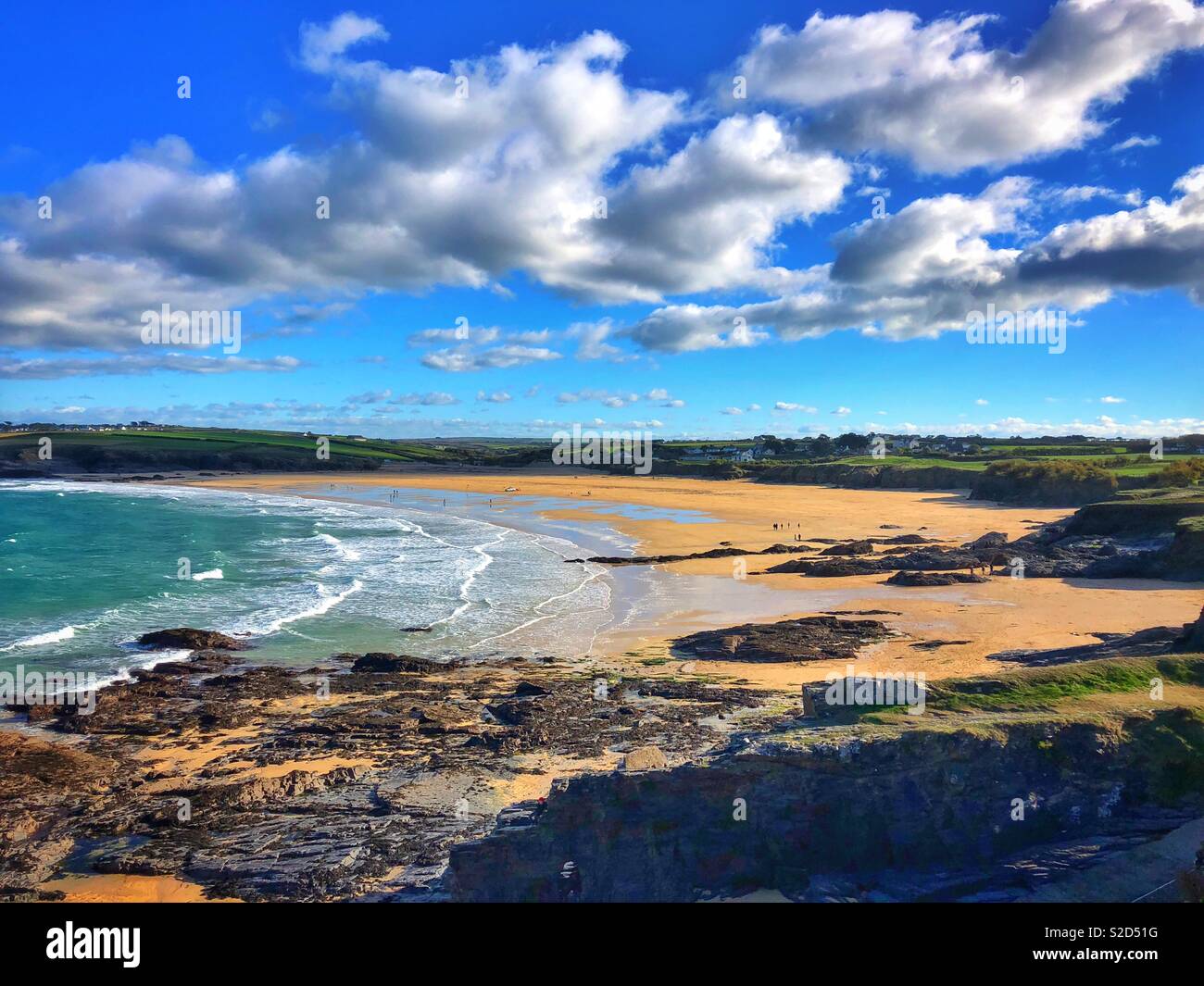 Harlyn bay hi-res stock photography and images - Alamy