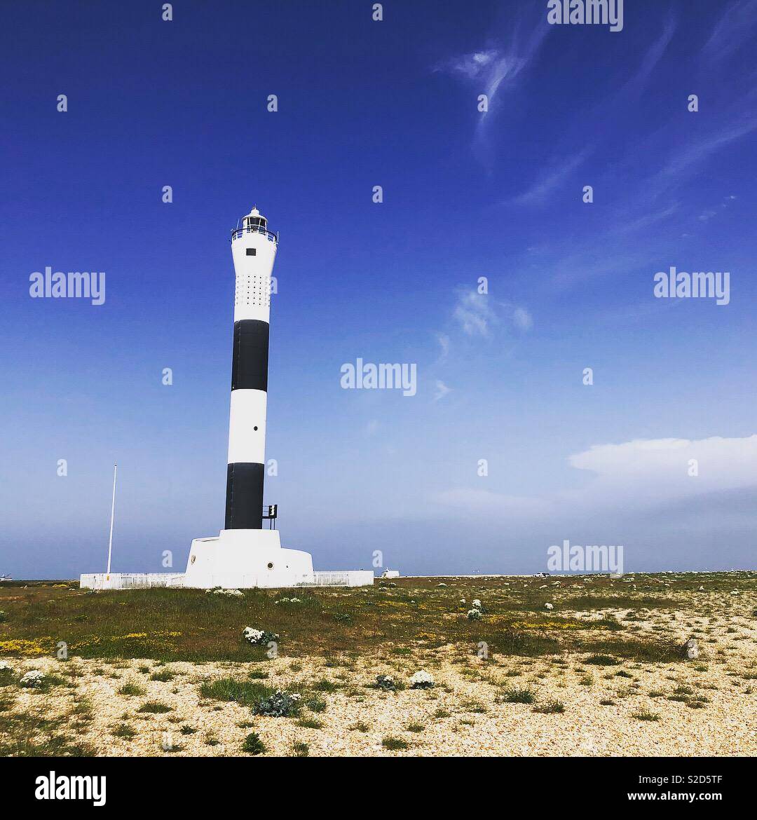 British coast lighthouse Stock Photo - Alamy
