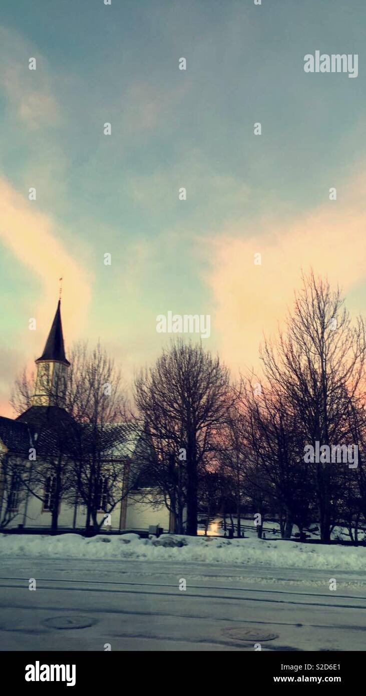 Winter in Træna Stock Photo - Alamy