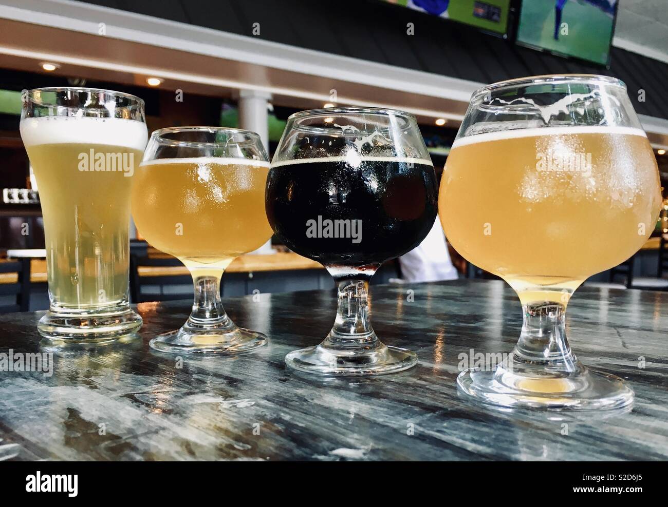 Flight Of Beer Stock Photos & Flight Of Beer Stock Images - Alamy