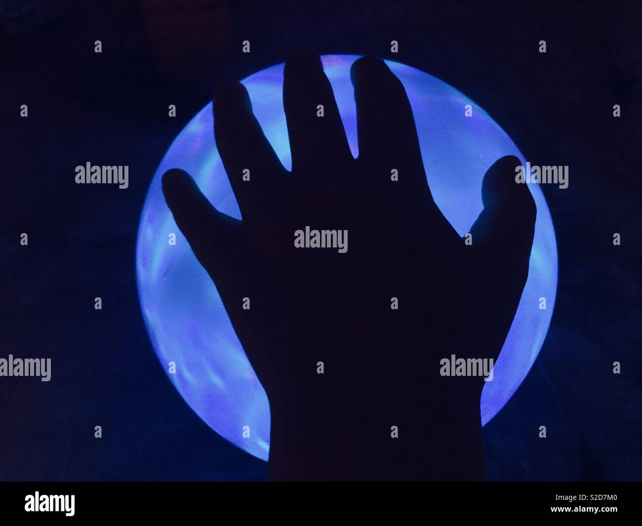 Touching the moon Stock Photo - Alamy
