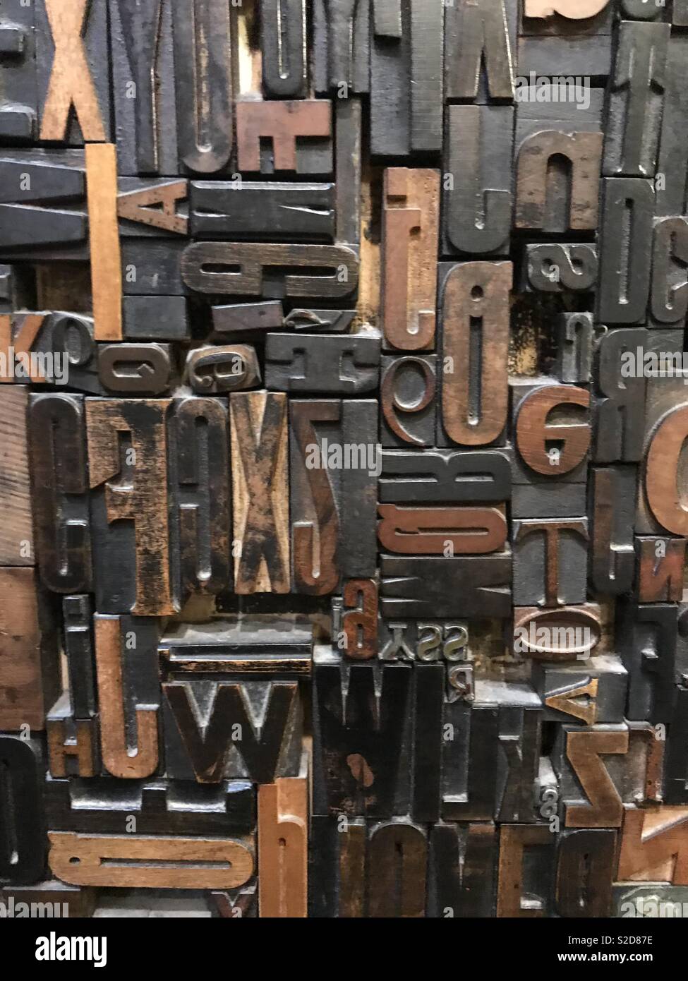 Letterpress block hi-res stock photography and images - Alamy