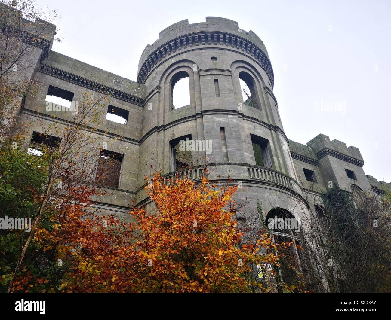 A derelict building in Scotland Stock Photo - Alamy