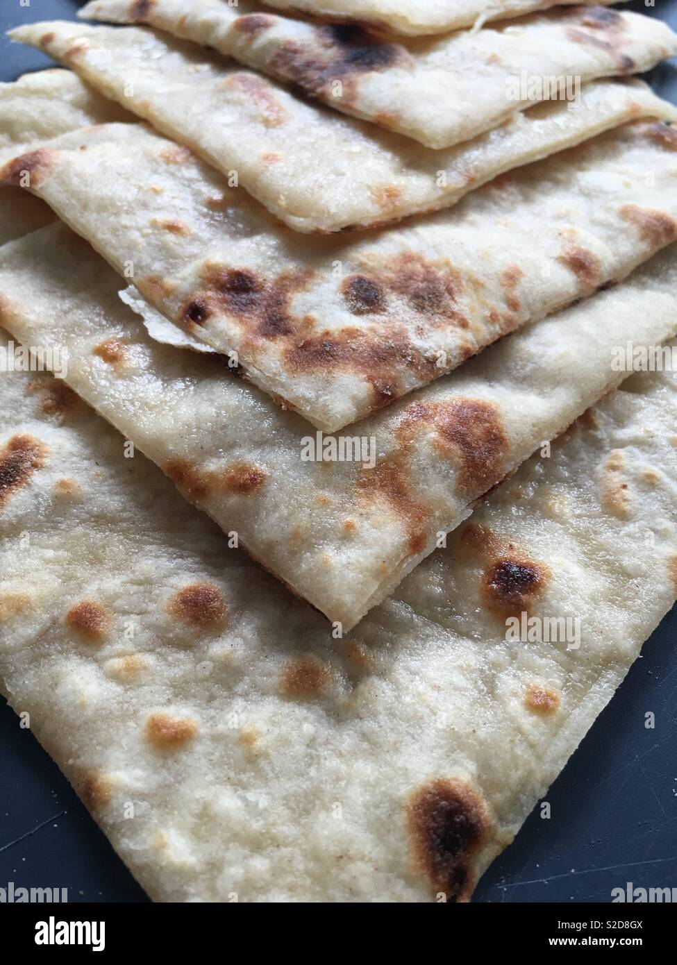 Homemade flat bread Stock Photo - Alamy