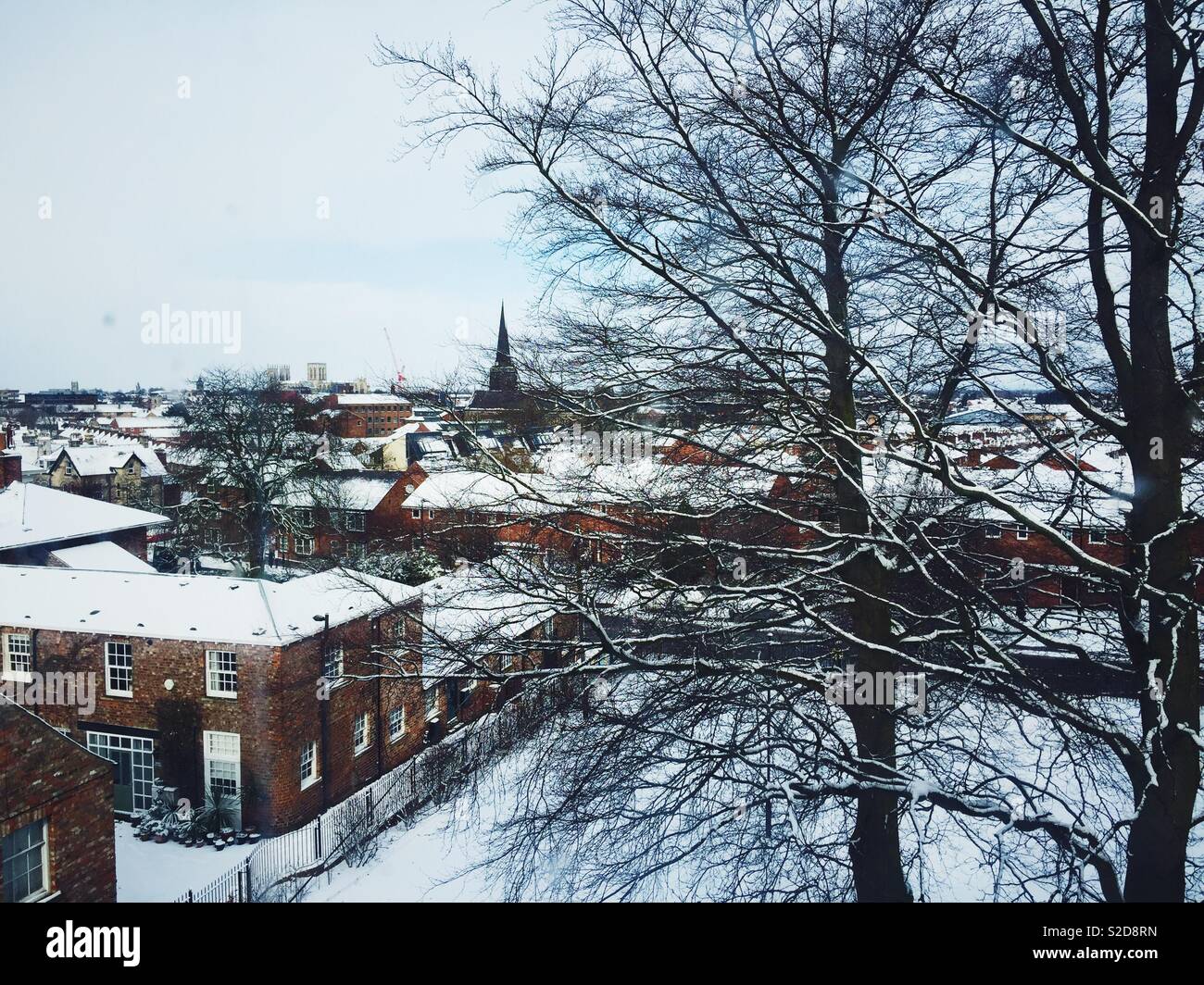 York snow city uk hi-res stock photography and images - Alamy