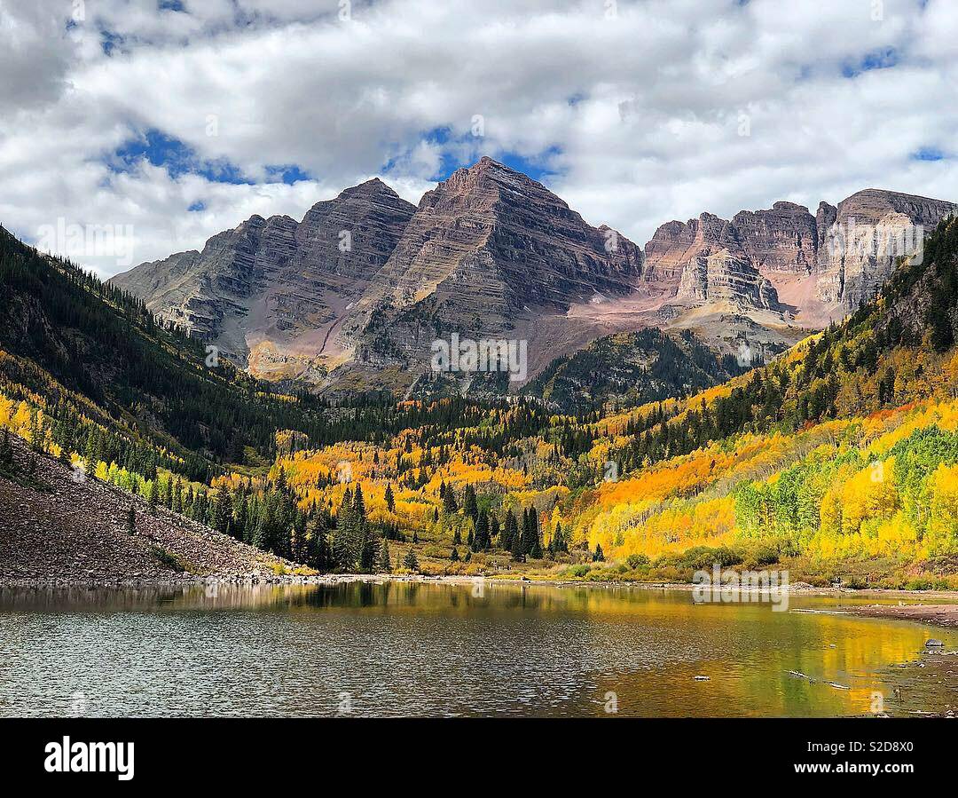Maroon bells aspen hi-res stock photography and images - Alamy
