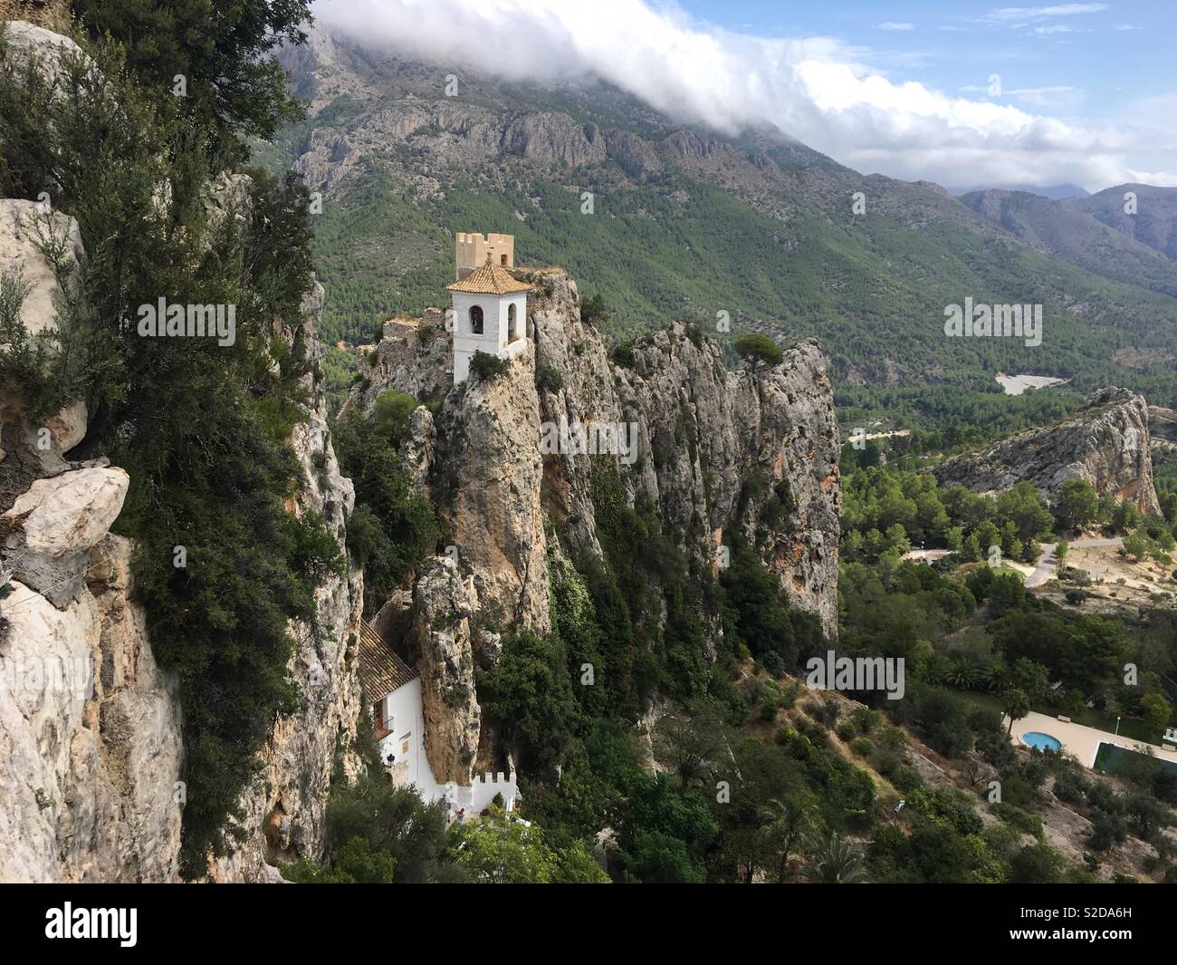 El Castell de Guadalest Stock Photo - Alamy