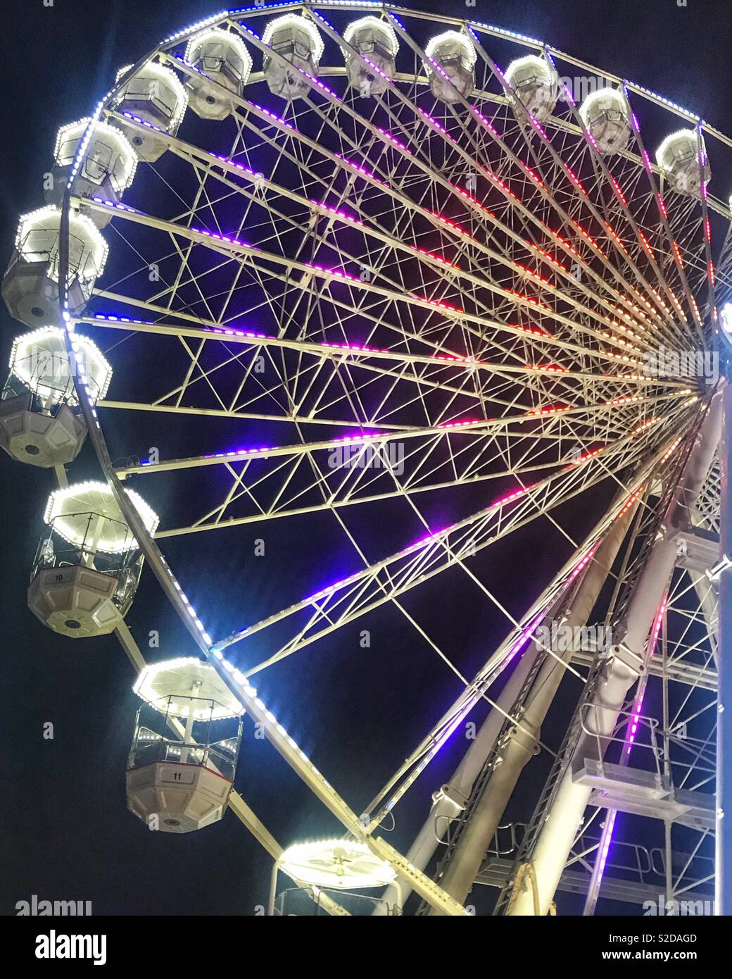 Fairground with ferris wheel hi-res stock photography and images - Alamy
