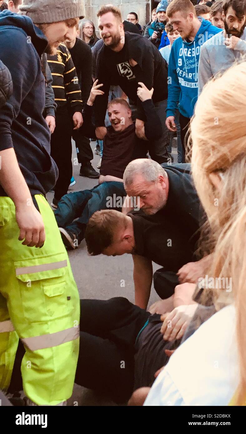 Cornish hurling st columb major hi-res stock photography and images - Alamy