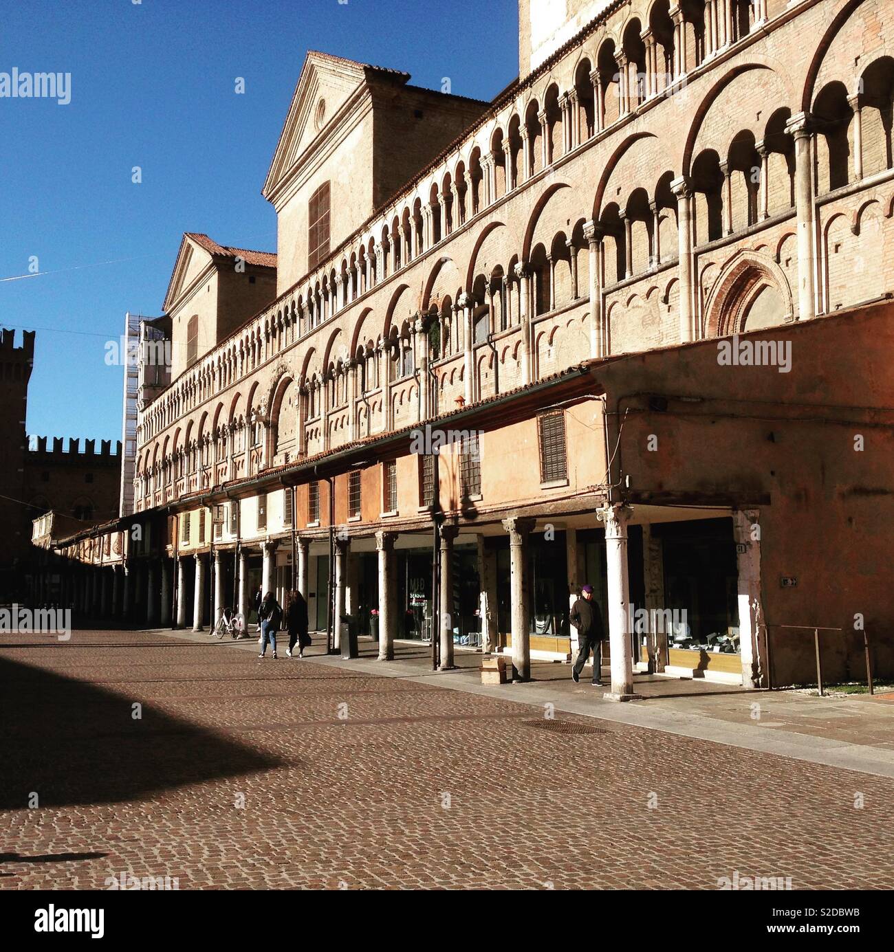 Sightseeing in Ferrara Italy Stock Photo - Alamy