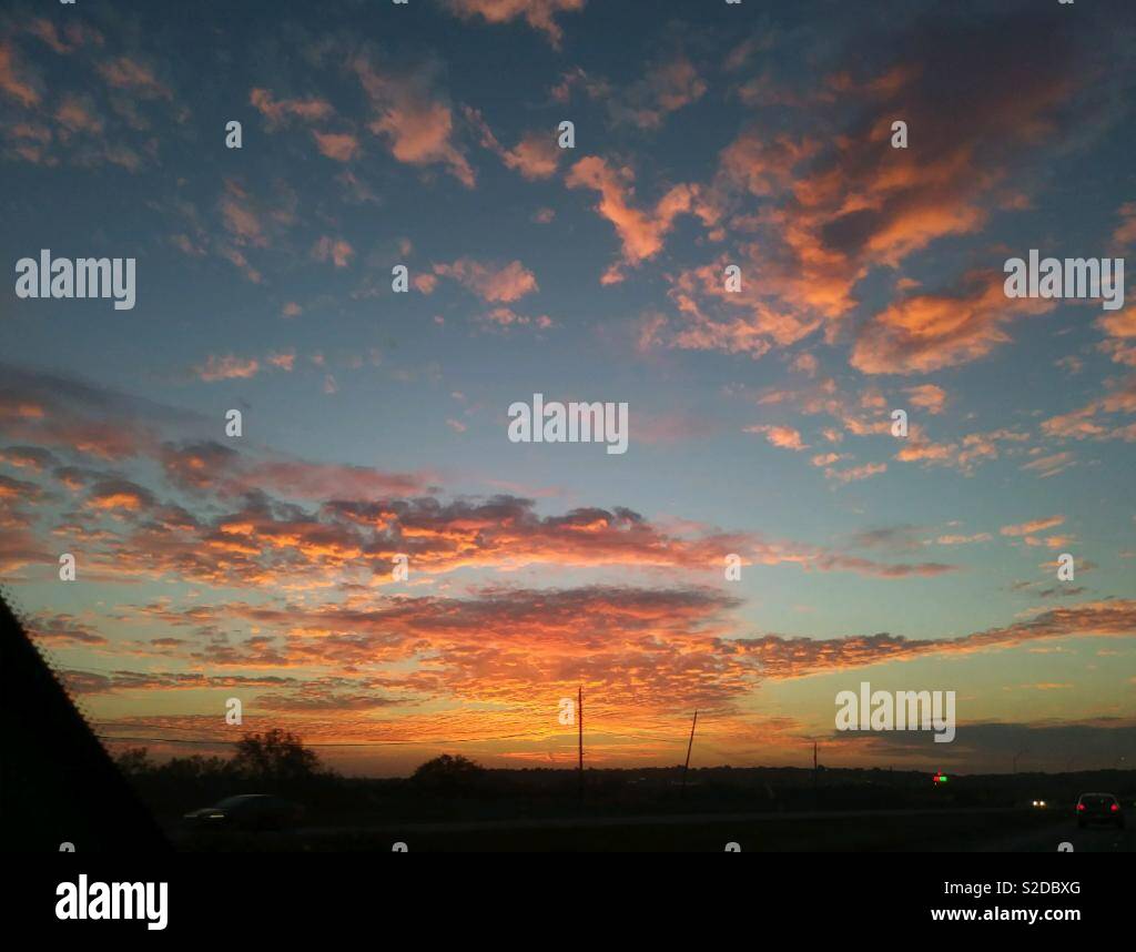 Early morning drive Stock Photo - Alamy
