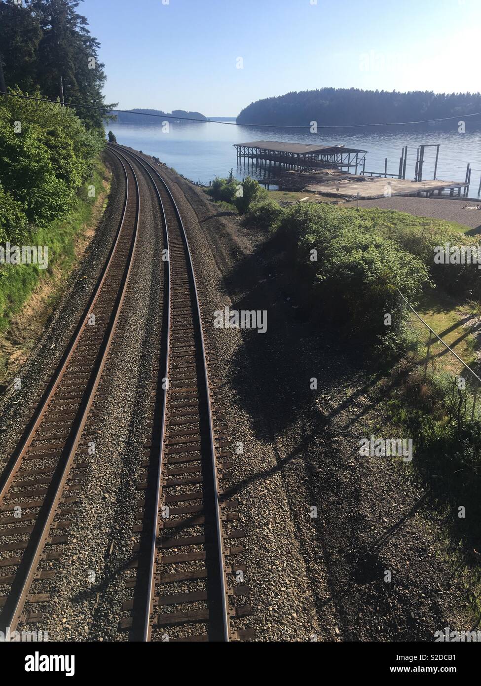 Beautiful railway tracks hi-res stock photography and images - Alamy