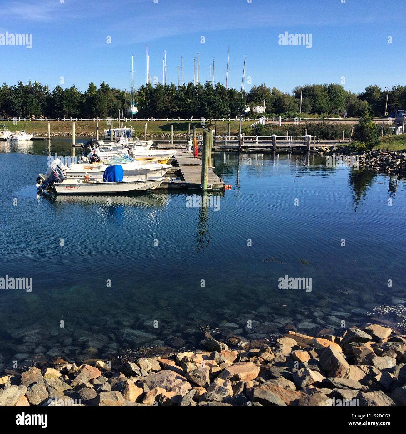 Sandwich Harbor, Sandwich, Cape Cod, Massachusetts, United States Stock ...