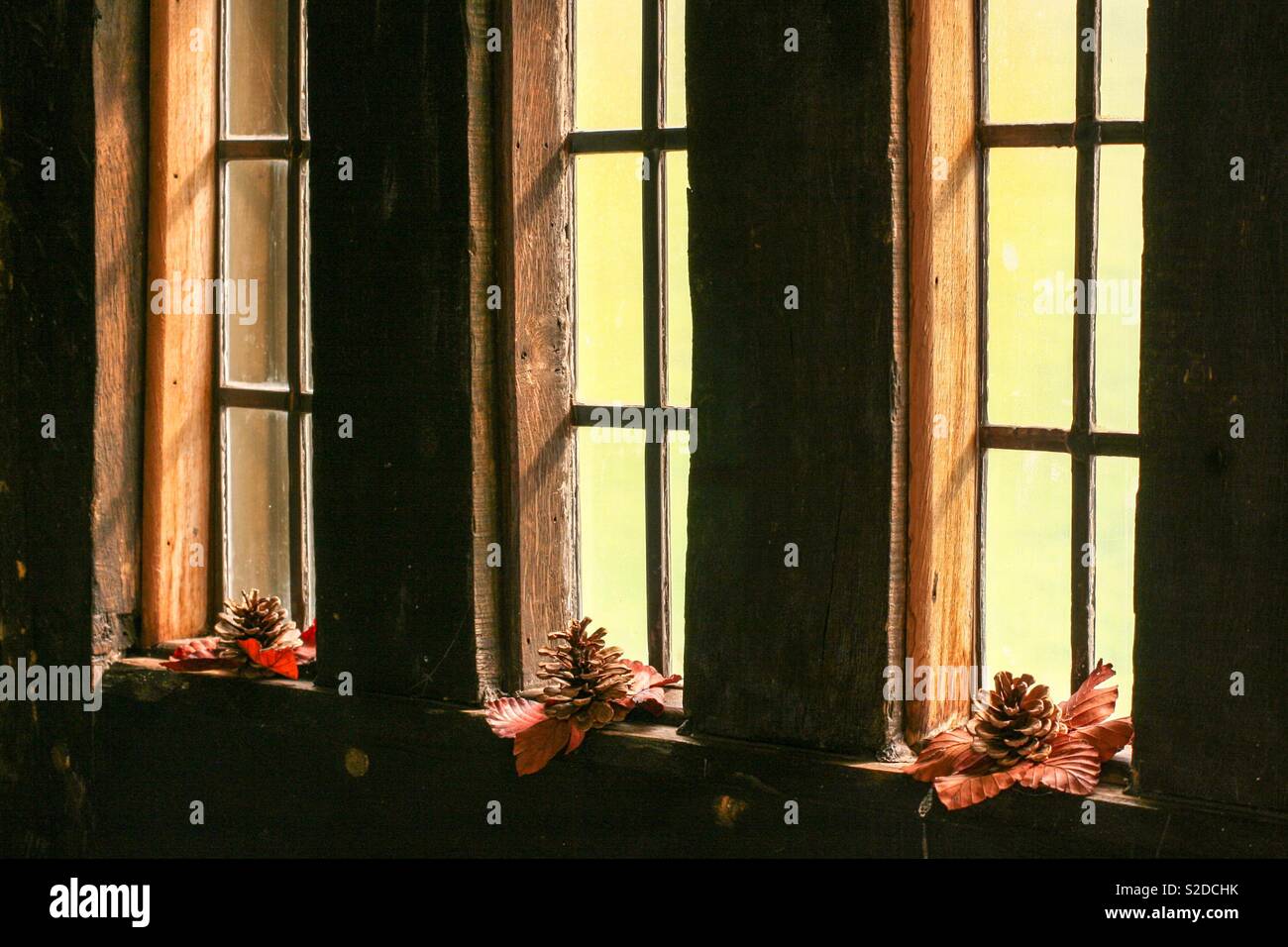 The three windows Stock Photo - Alamy