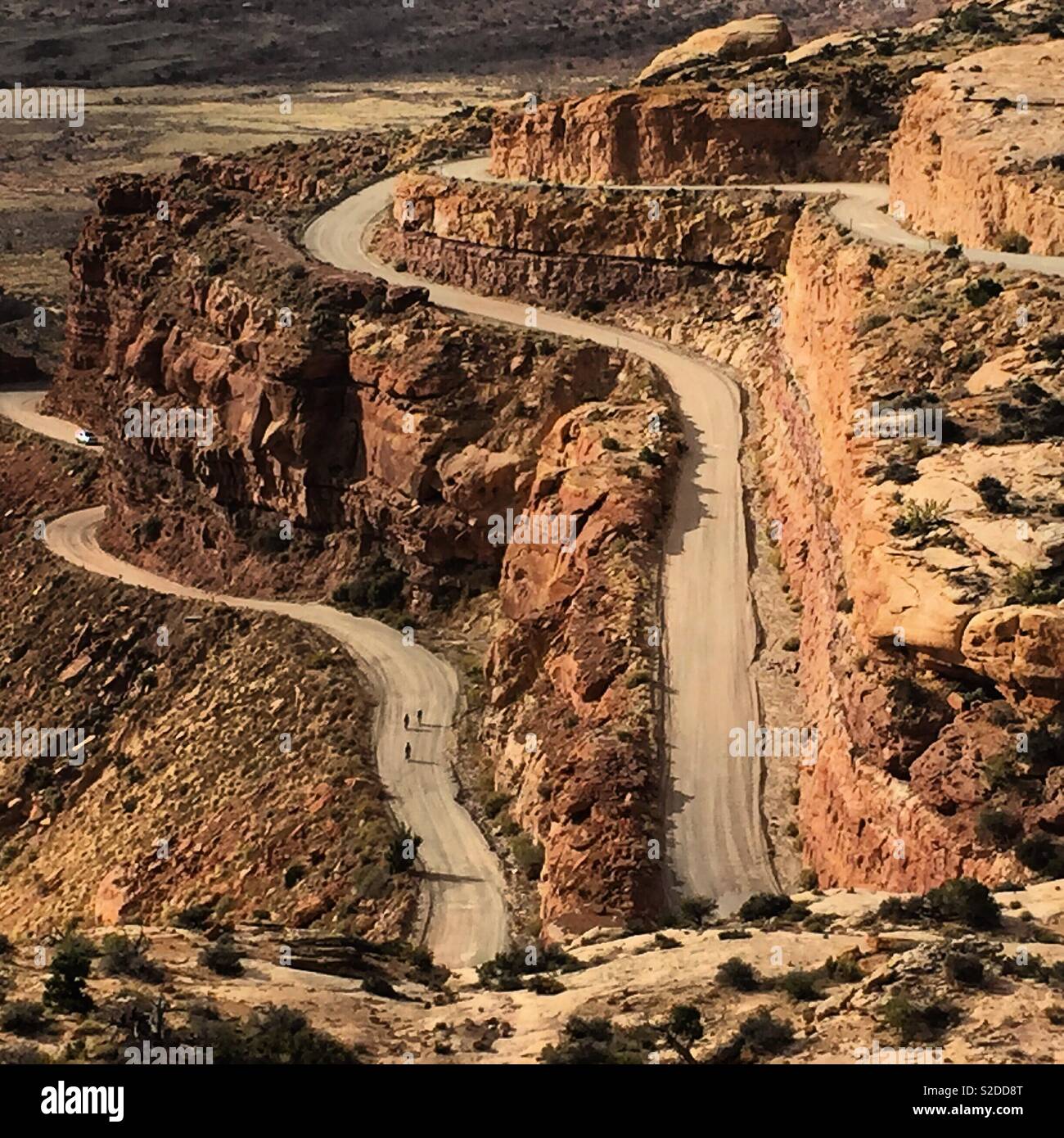 Moki dugway hi-res stock photography and images - Alamy