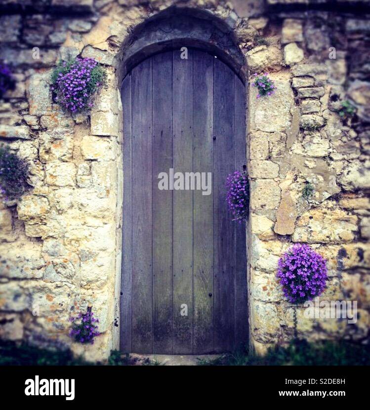 A pretty door Stock Photo - Alamy