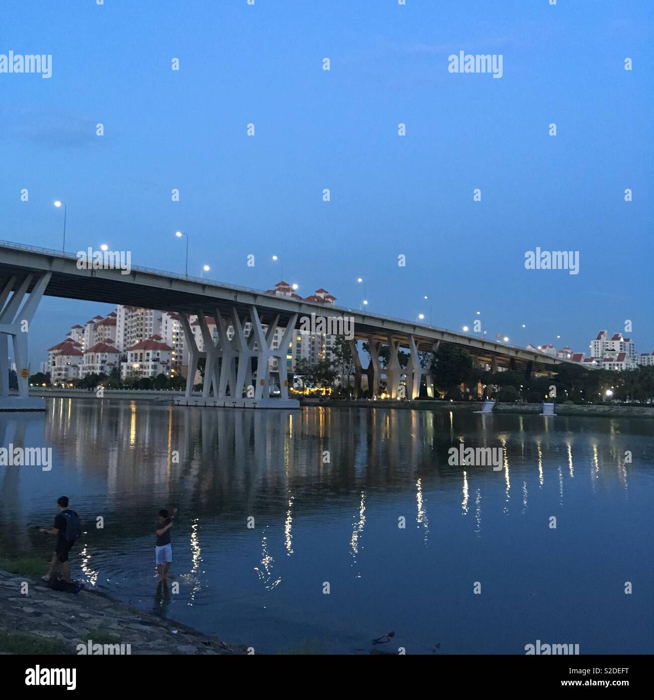 Benjamin sheares bridge hi-res stock photography and images - Alamy