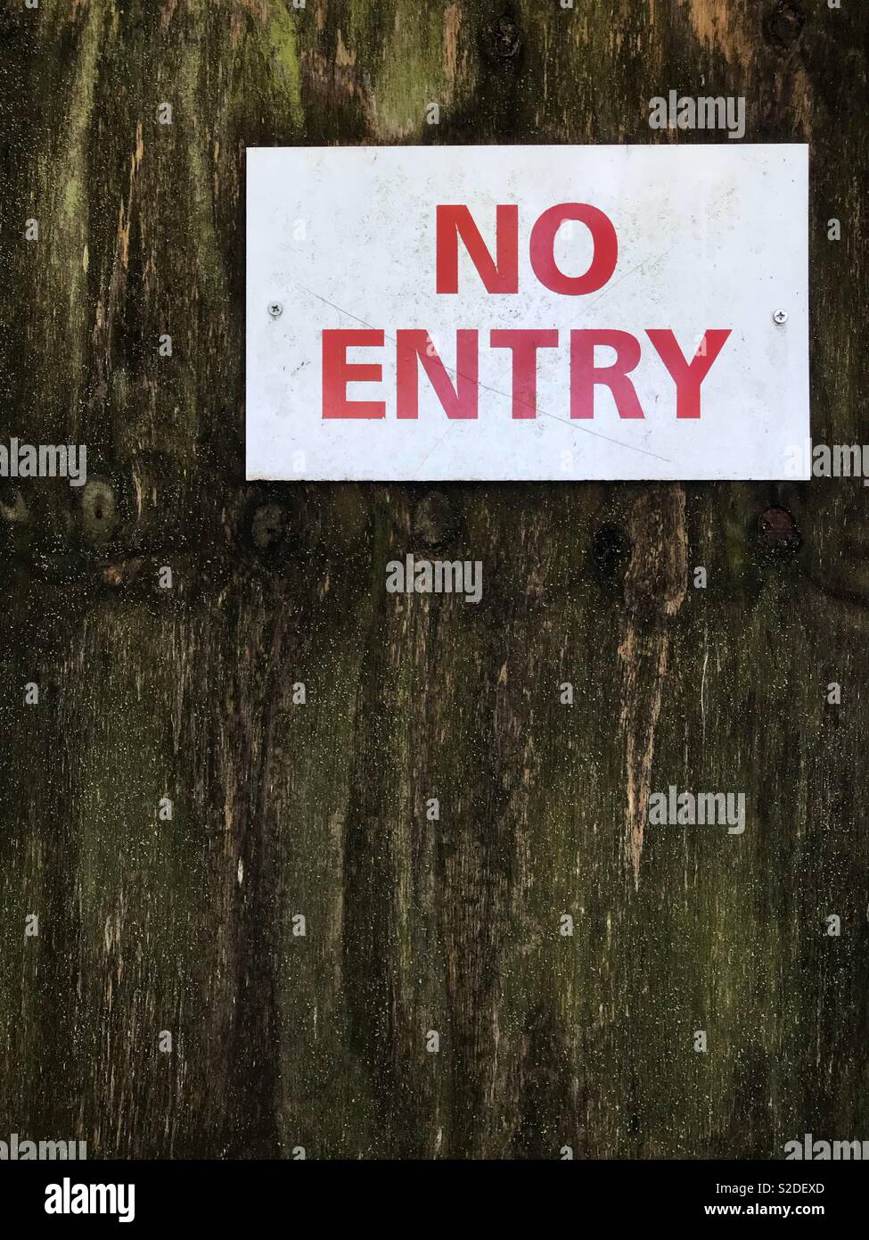 Entry blocked hi-res stock photography and images - Alamy