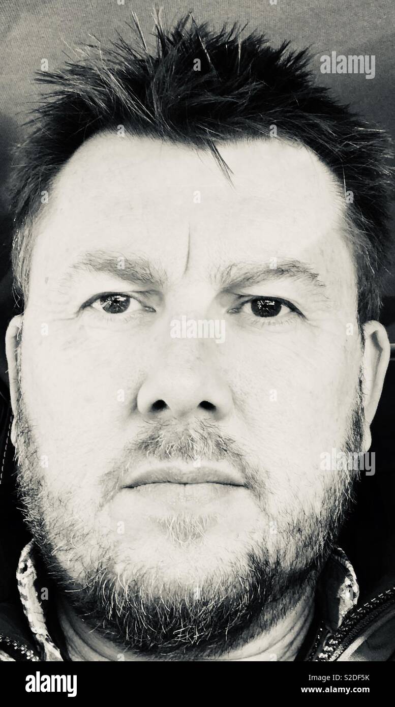 Black & white portrait Stock Photo - Alamy