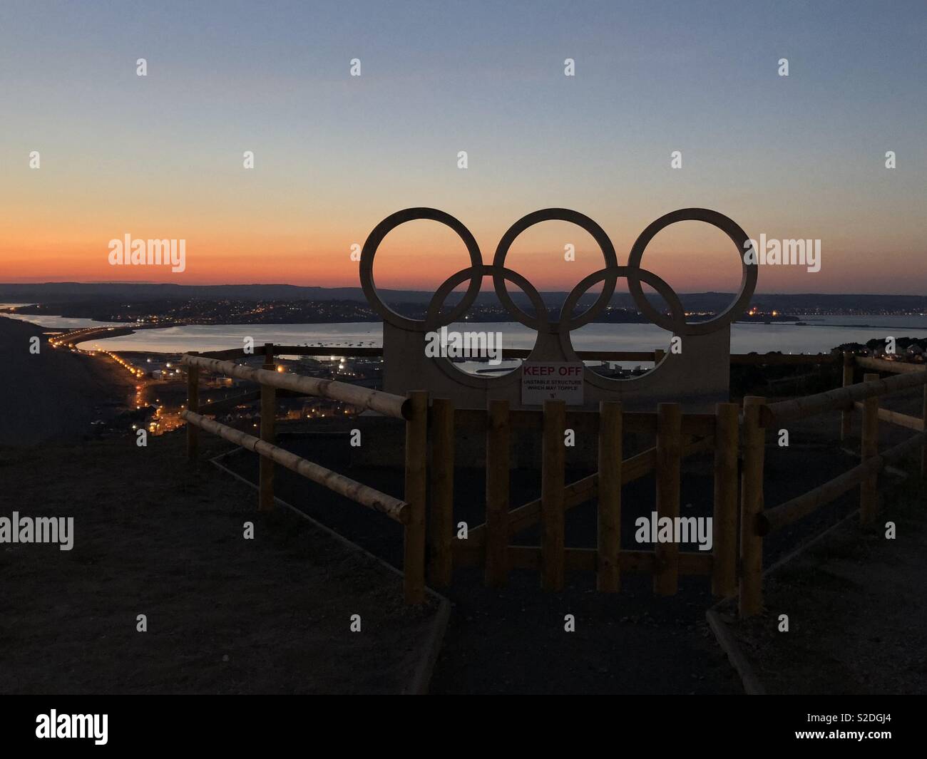 Portland olympic rings hi-res stock photography and images - Alamy