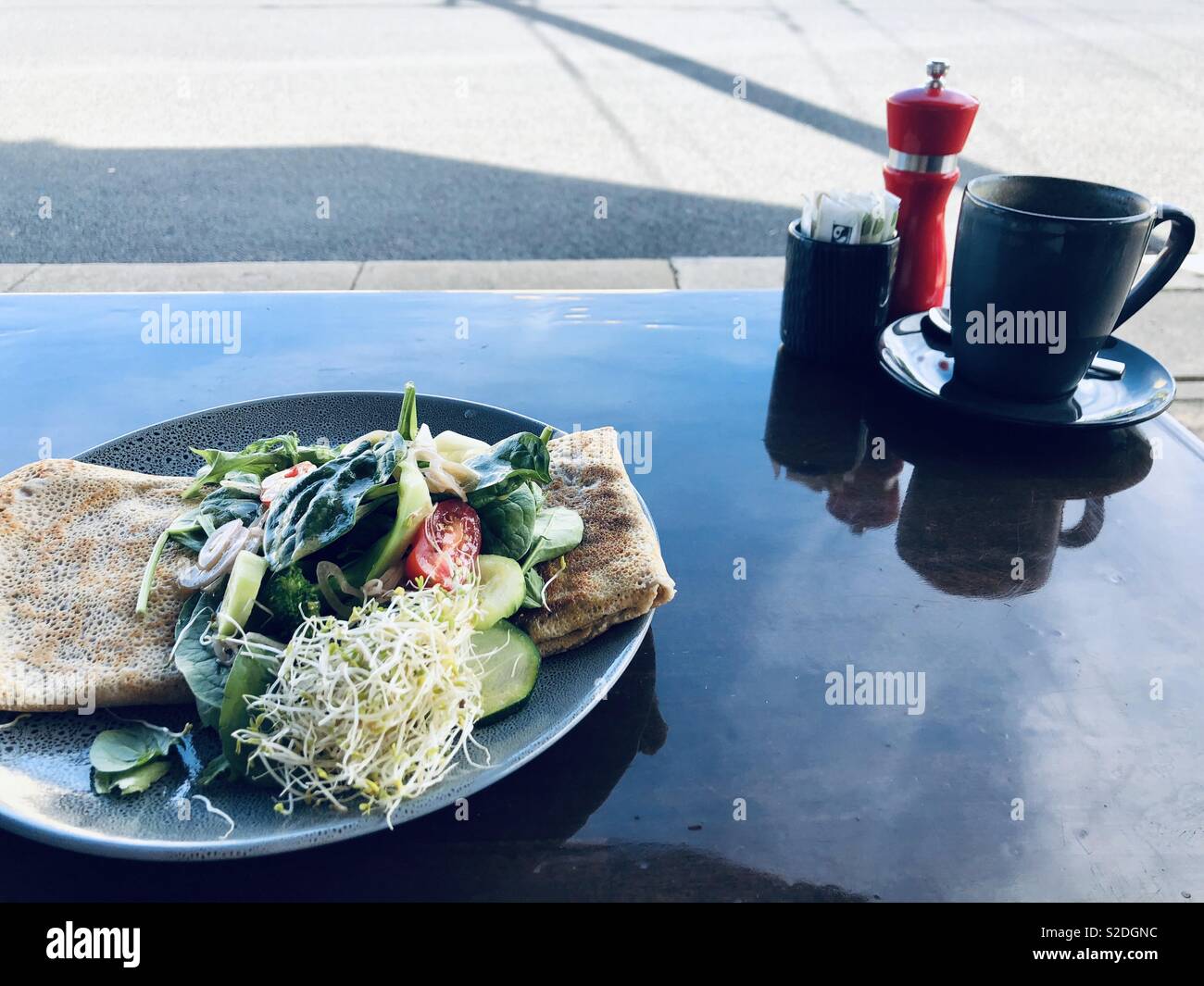 Saturday Morning Breakfast Stock Photo - Alamy