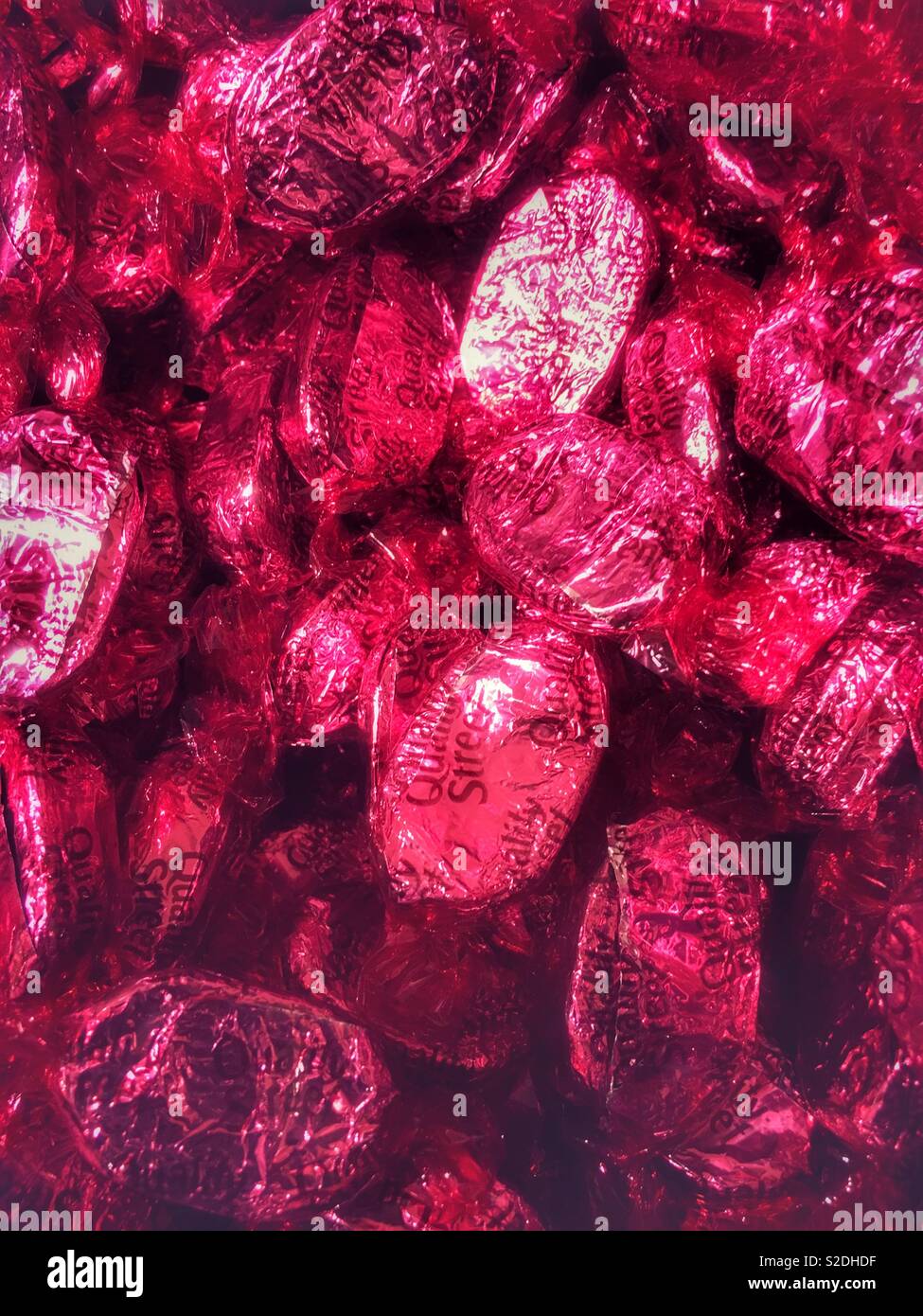 Quality Street chocolates for sale in John Lewis, Oxford Street in ...