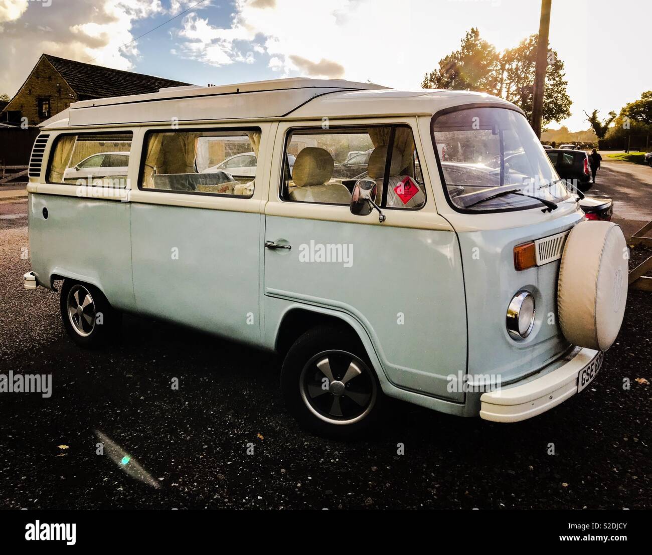 VW camper van Stock Photo - Alamy