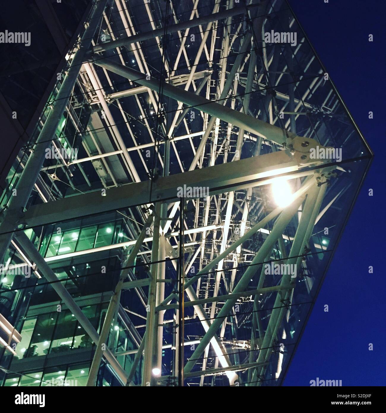 Steel and glass Stock Photo - Alamy
