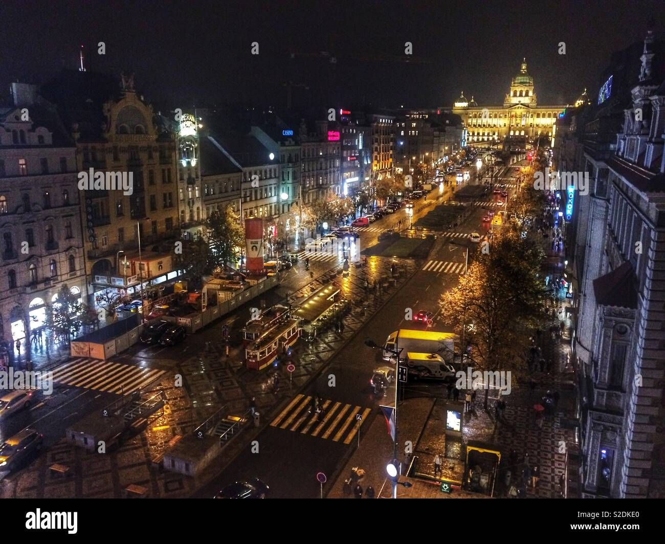 Prague nightlife hi-res stock photography and images - Alamy