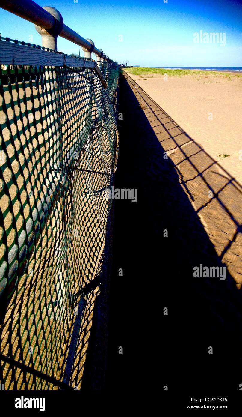 Seaside and shadows Stock Photo - Alamy