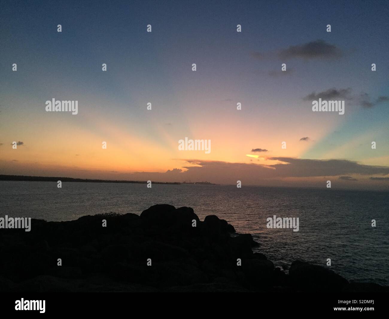 Sunset in NT Stock Photo - Alamy